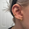 16g Dainty Snake Conch Hoop, Conch Earring, Conch Ring Clicker, 316L ...