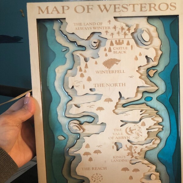 3D Hyrule Map, the Legend of Zelda: Breath of the Wild Map, Handmade ...