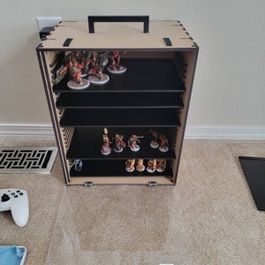 Magcase 2.0 MDF Magnetic Carrying Case / Display Case for Miniatures ...