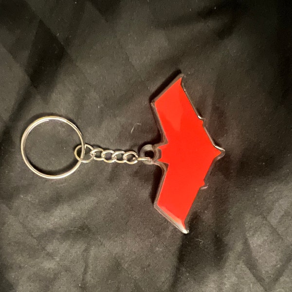 Red Hood Logo / Emblem Keychain From the Comics Character - Etsy