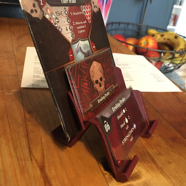STL Model Files - Tall Draw and Discard Standard Size Playing Card ...