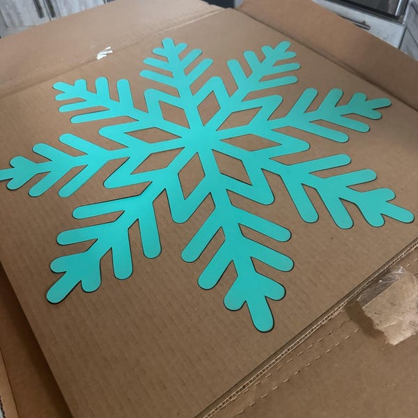 Wooden Snowflakes | Large Snowflake | Winter Theme Party | Laser Cut ...