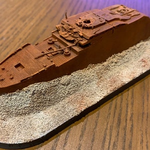 HMHS Britannic Wreck Model, Underwater Model, Britannic Wreck High ...