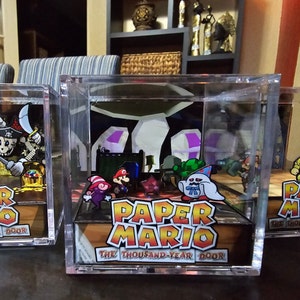 Paper Mario: the Thousand Year Door Diorama Cube Battle With Hooktail ...