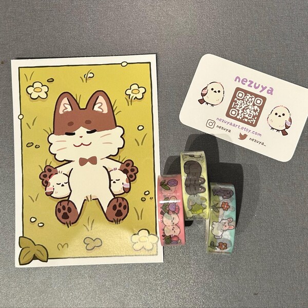 Shima Enaga - Linked Keychain | Transparent Acrylic Charm - Etsy