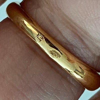 18k Gold Antique Ring - Etsy Canada