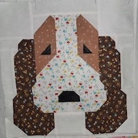 Yorkie Yorkshire Terrier Dog Puppy Quilt Block PDF Pattern Includes ...