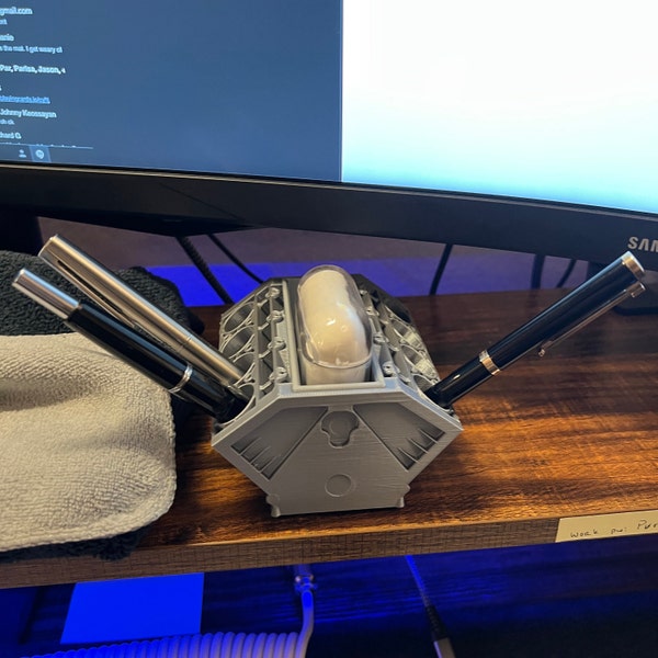 Original V8 Pengine | Engine Block Pen & Business Card Holder | 3D ...