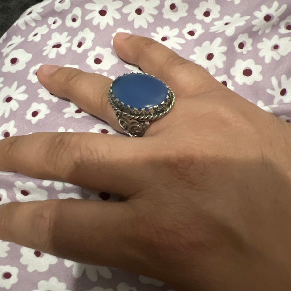 Sterling Silver Mens Ring Sultanit Amazing Color Changing Stone Big ...