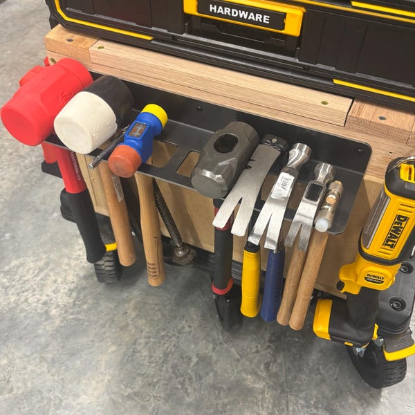 Garage Hammer / Mallet Rack - Tool Organizer - Etsy