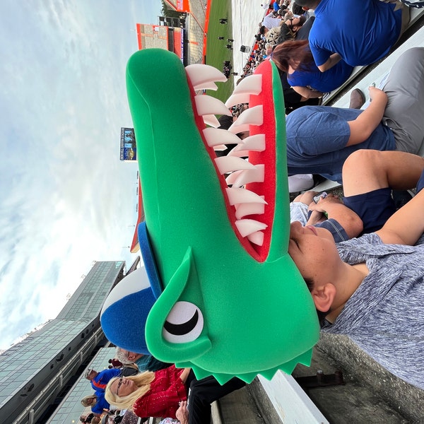 Foam Party Hats: Alligator Hat - Mascot Hat - Crocodile Costume ...