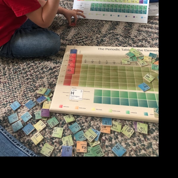 Periodic Table Set, Element Set, Table of the Elements, Homeschool ...