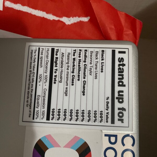 I Stand For...sticker / Social Justice Sticker / Protest Sticker ...