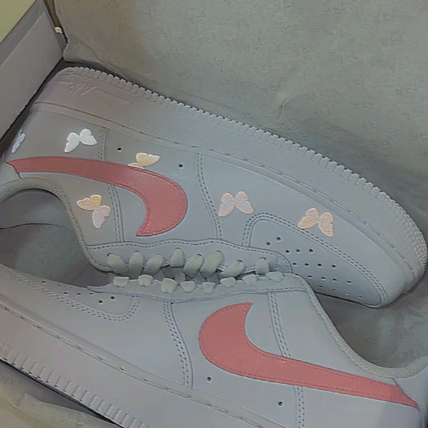 ANY COLOR Reflective Butterfly Custom Af1 - Custom Nike AF1 ...
