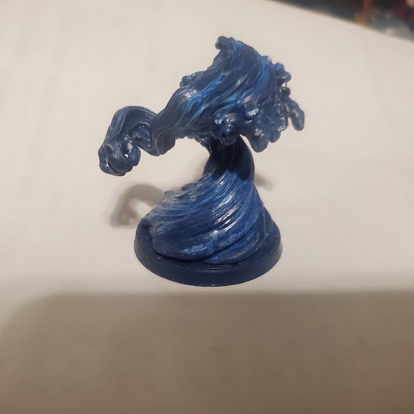 Water Elemental 3D Printed Resin Miniature | Tabletop Role Playing ...