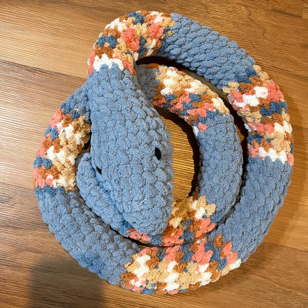 Snake Crochet Pattern | Easy Snake Plushie Pattern | PDF Download ...