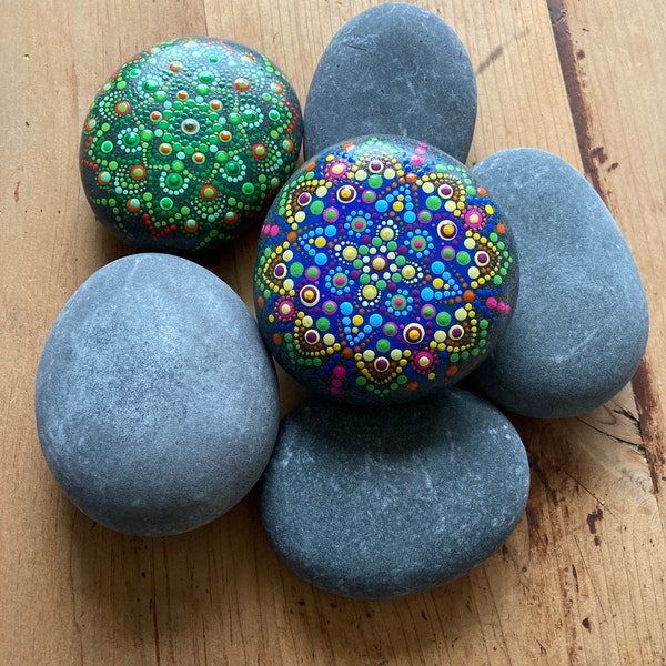 Large Rocks for Painting 6 Painting Rocks Perfect for Rock Painting ...
