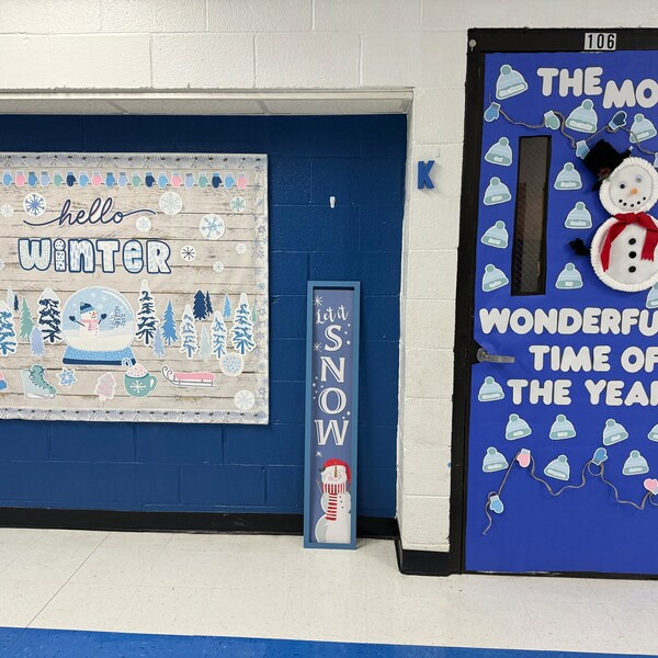 Let's Explore Printable Motivational Bulletin Board Set, Bright ...