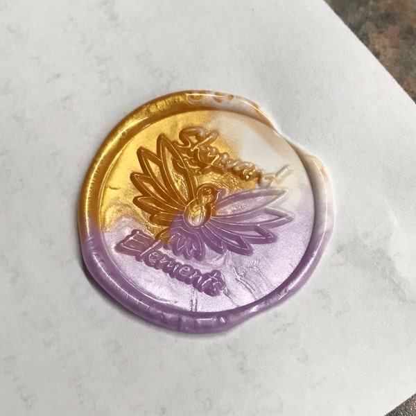 Custom Wax Seal Stamp Kit, 1200pcs Waxbeads Included, Personalised ...