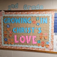 The Lord's Prayer Bulletin Board Kit - Lord's Prayer Kids Posters and ...