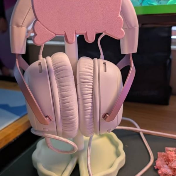 Frog Headphone Stand, Cute Headset Holder, Wall Mountable Headset ...