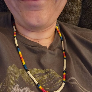 Robert Plant Circa 1974 Led Zeppelin Bead Necklace/hippie - Etsy