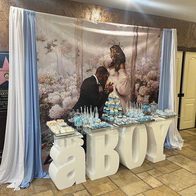 Large GRAD Table Base Foam Letters 30 Tall and 8 Deep - Etsy