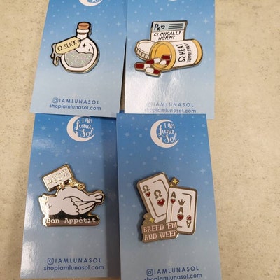 Omega Slick Bottle Glitter Hard Enamel Pin / Funny, Omegaverse, A/B/O ...