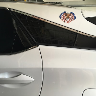 Magnetic American Flag Freedom Eagle USA Car Decal MAGNET 5 5 - Etsy