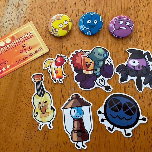 BFB X Enamel Pin BFDI Object Show - Etsy