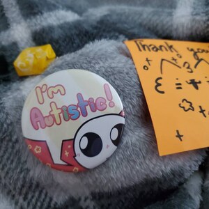 TBH Autism Creature YIPPEE i'm Autistic Pins/buttons - Etsy