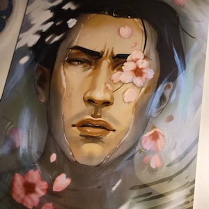 Majima Goro Evil Eye Postcard Print | Etsy