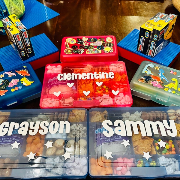 Travel Snack Box | Kids Snack Container, Toddler Adult | Food Storage ...