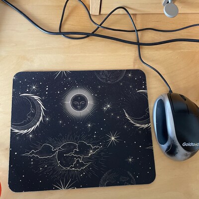 Mouse Pad Geometric Wood Print Office Gift Mouse Mat Pastel - Etsy