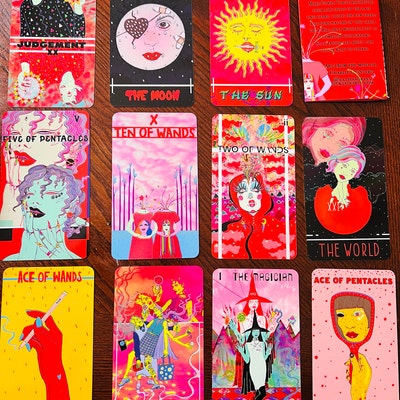 Mars Power Tarot Deck - Etsy