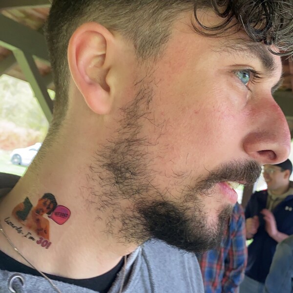 30th Birthday Party Custom Personalized Temporary Tattoos | 30th ...