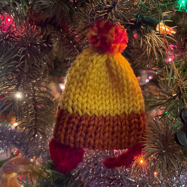 Cunning Hat Ornament - Knit & Crochet V2 - Etsy