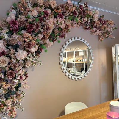 LUXE HEART SHAPE Frame, Wedding Heart Frame, White Roses Heart Frame - Etsy