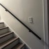 Minimalist Square Metal Railing Custom Made to Size for Porch, Square ...
