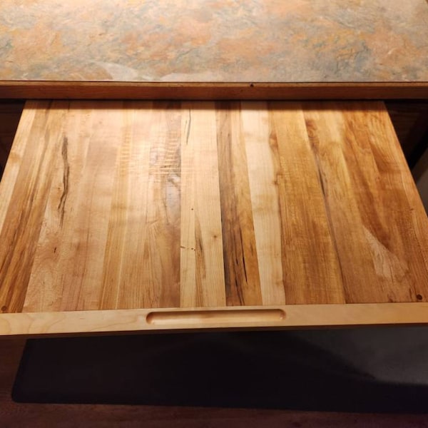 Replacement Custom Slide Out/pull Out Cutting Board, Made to Order ...