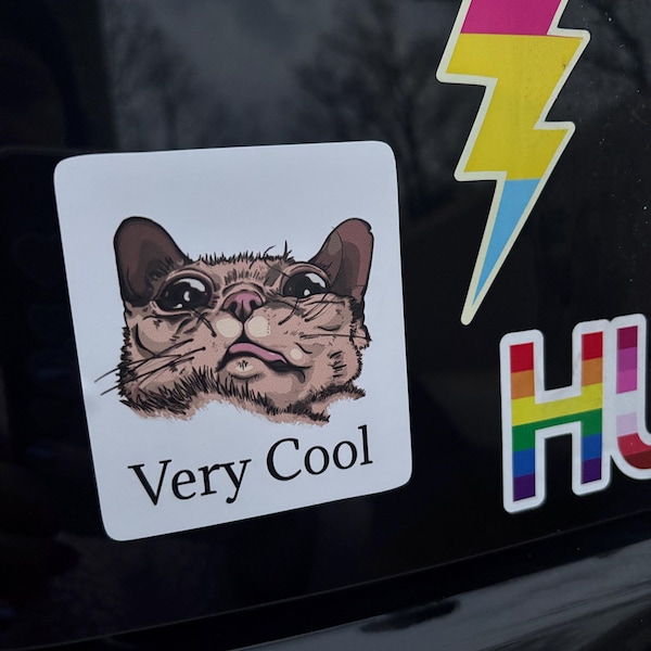Gumbus Very Cool Vinyl Decal - Etsy