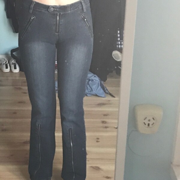 Vintage Leather Jacket Y2K Matrix Maxi Coat in Black 2000s Minimalist ...