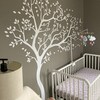White Tree Wall Decal Large Tree Wall Decal Wall Mural Stickers Wall ...