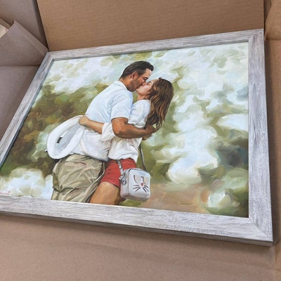 Custom Oil Portrait From Photo Commission Portrait Painting - Etsy