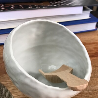 Antique Flow Blue Flat Rim Bowl - Etsy