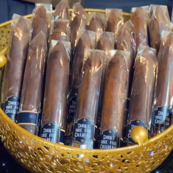 Custom Birthday Cigar Labels, Custom Milestone Cigar Labels, 30th, 40th ...