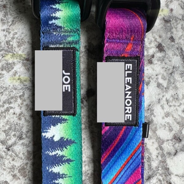 Treeline Dog Collar - Trees | Forest | Nature | Outdoors - Etsy