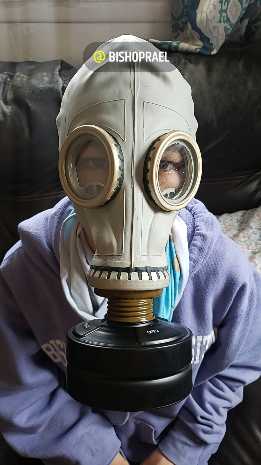 Cold war era Soviet russian military gas mask GP-5 Full kit Genuine ...