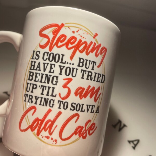 Sleeping is Cool Cold Case PNG Print File for Sublimation or Print ...
