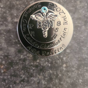 Personalized Pin for BSN/ BSN Gift /bsn /nurses / Nursing - Etsy